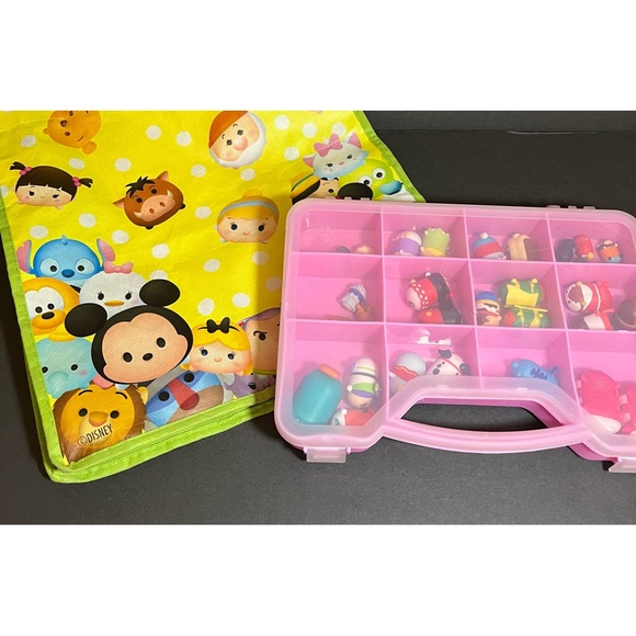 Disney Tsum Tsum | Toys | Tsum Tsum Vinyl Figures Lot Of 3 Carry Case ...
